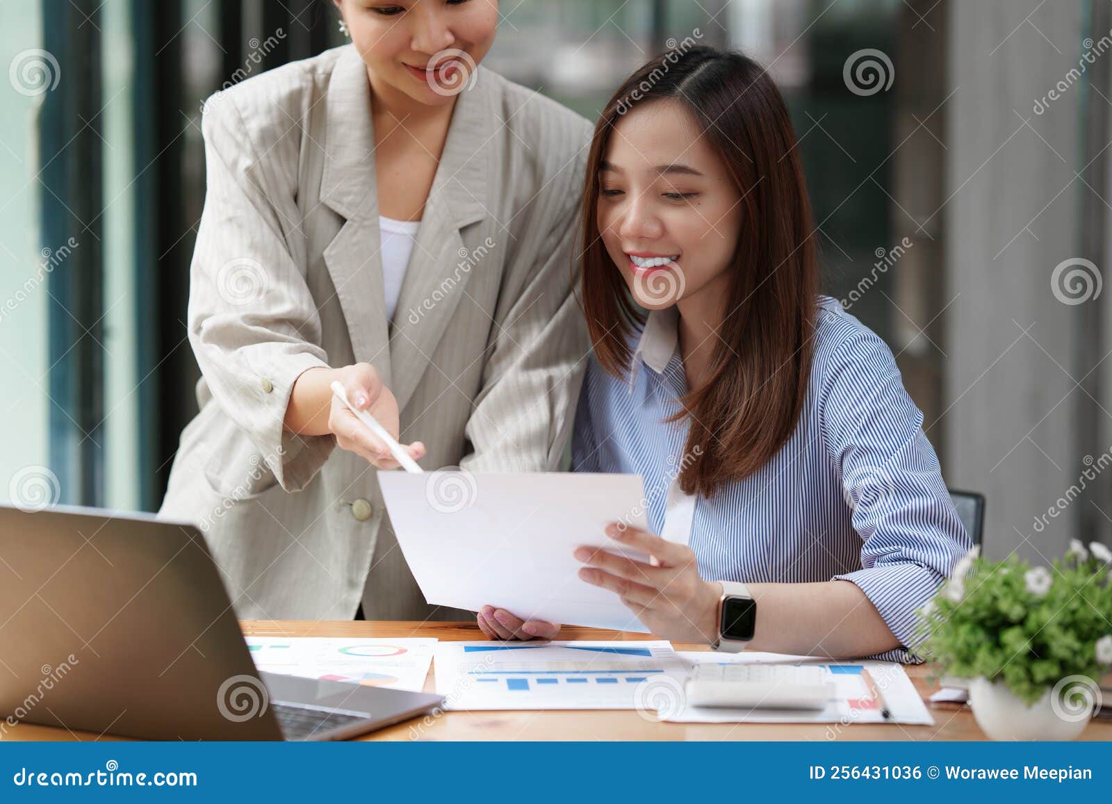 Financial Analyst Discussing with Investment Banker at Meeting Room ... Financial Analyst Discussing with Investment Banker at Meeting Room ...