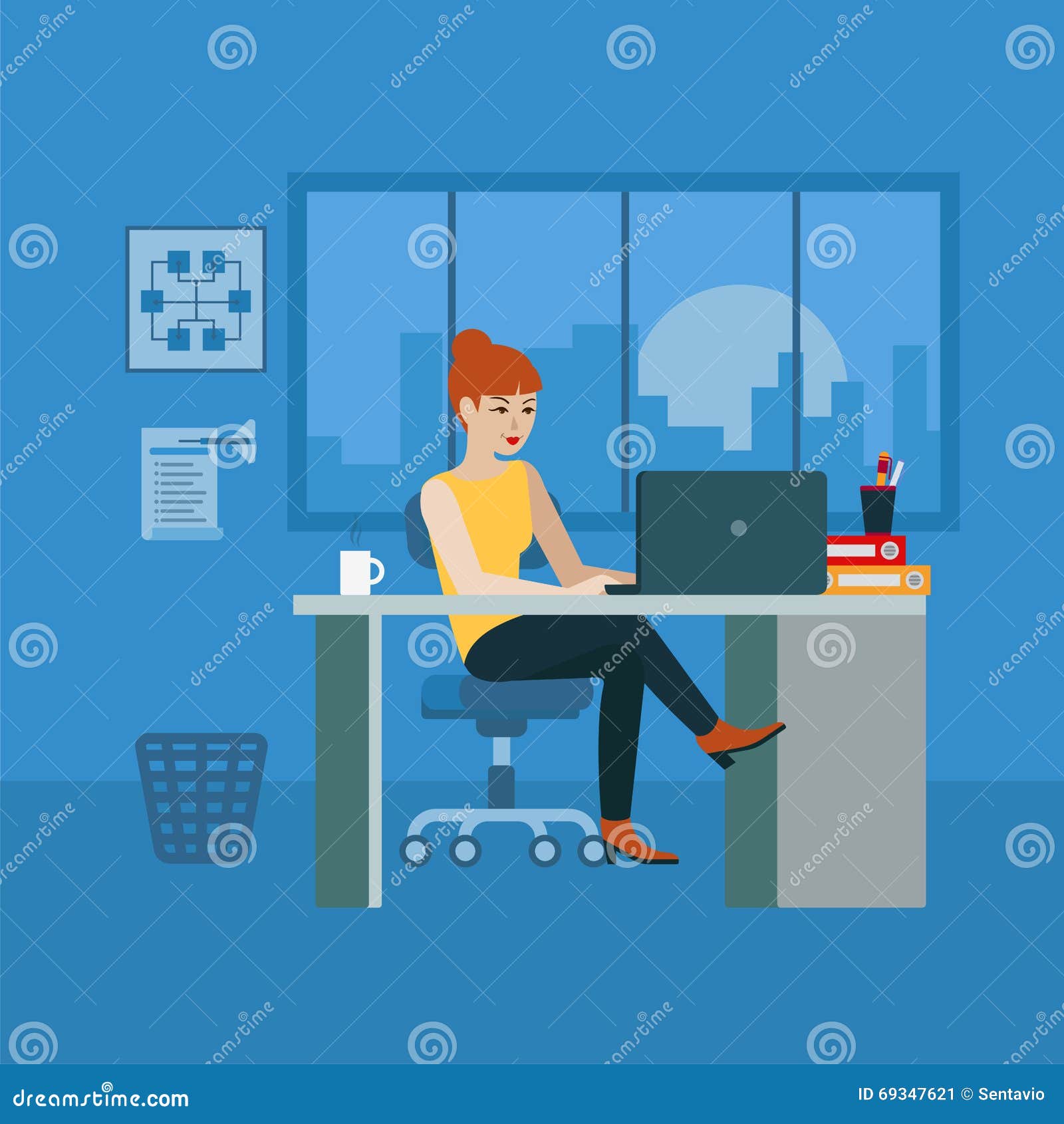 Financial Analytic Accountant Office Workplace Flat Vector Stock Vector ... Financial Analytic Accountant Office Workplace Flat Vector Stock Vector ...