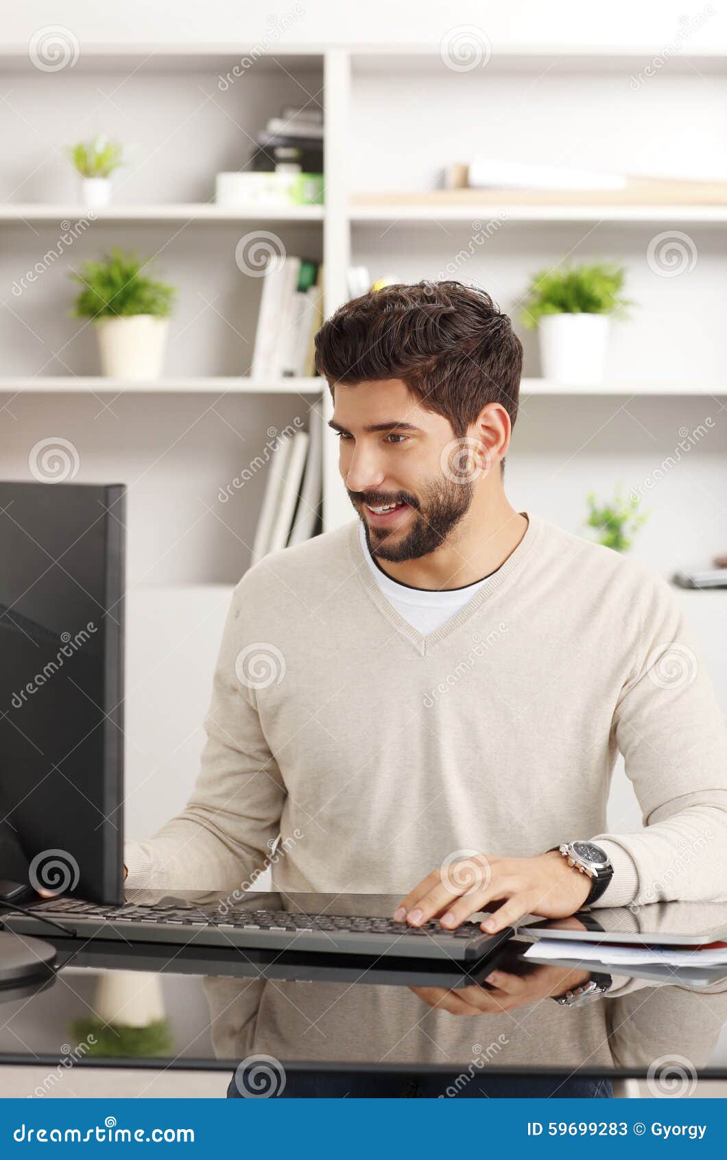 Financial assistant stock image. Image of casual, person - 59699283