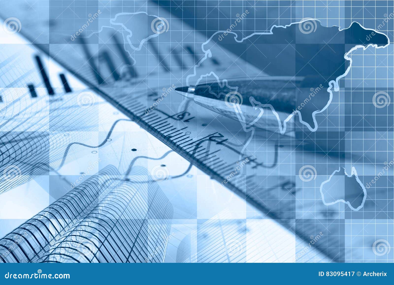 Financial background stock illustration. Illustration of investigation ...