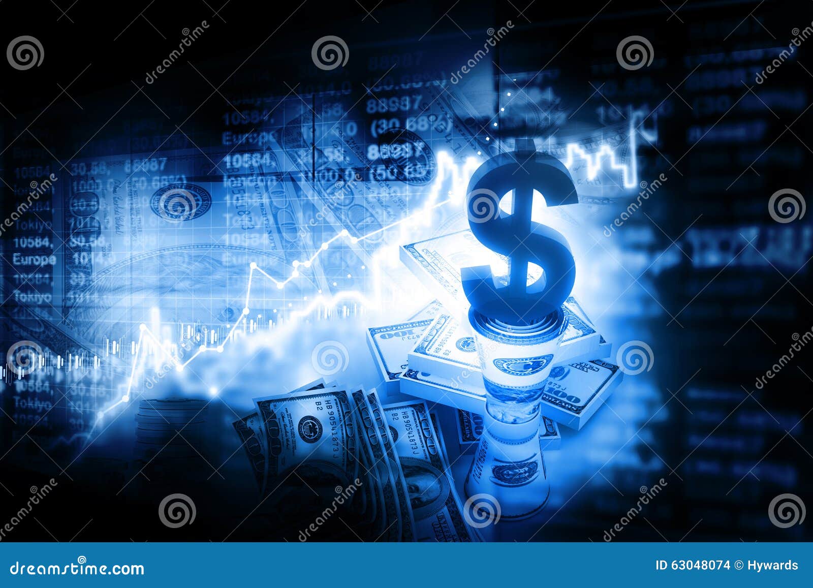 Financial background stock illustration. Illustration of background ...