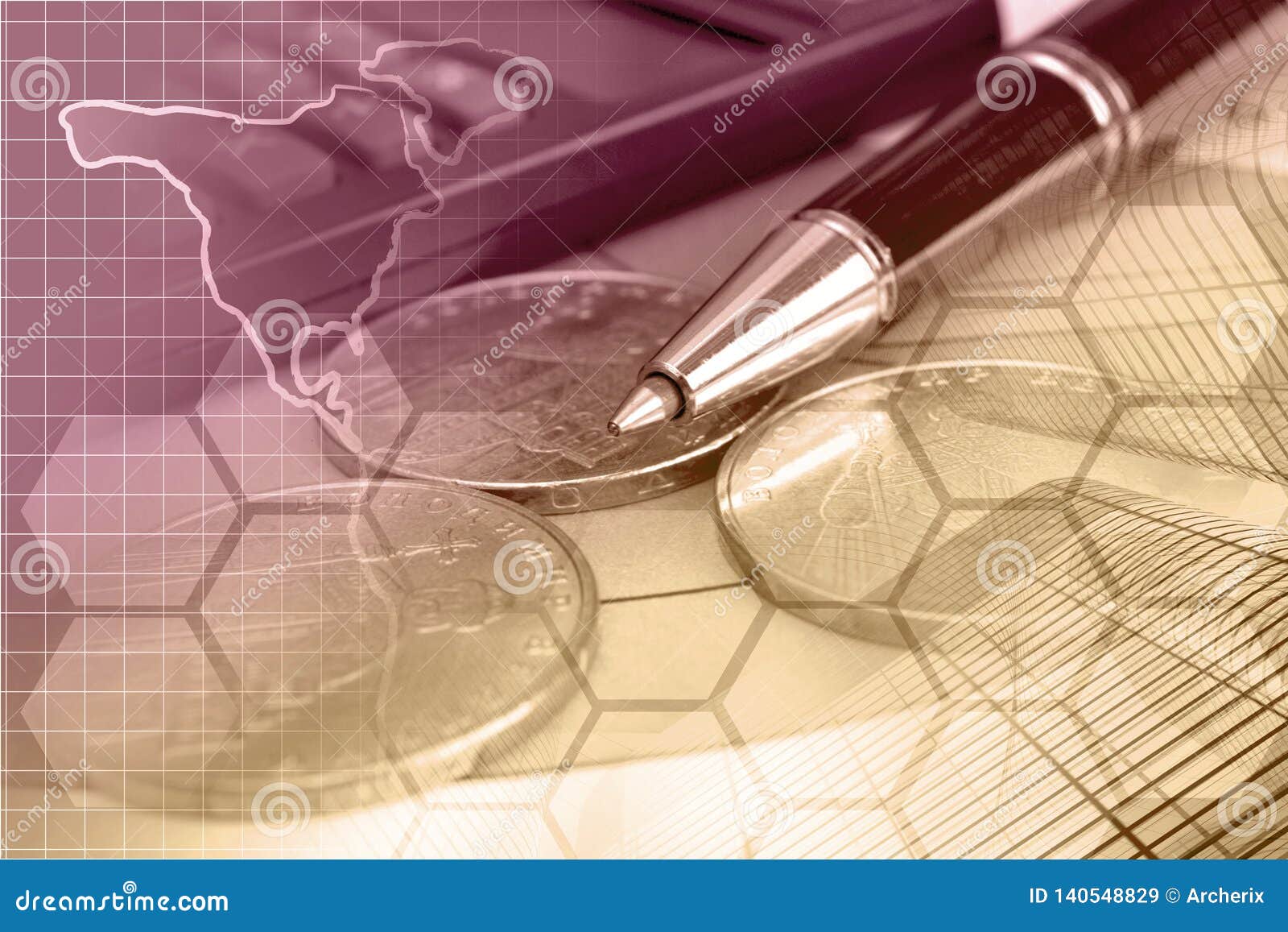 Financial background stock image. Image of purple, productivity - 140548829