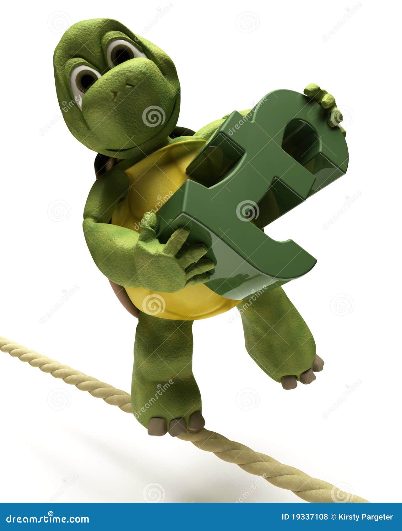 Financial Balancing Act stock illustration. Illustration of sterling ...