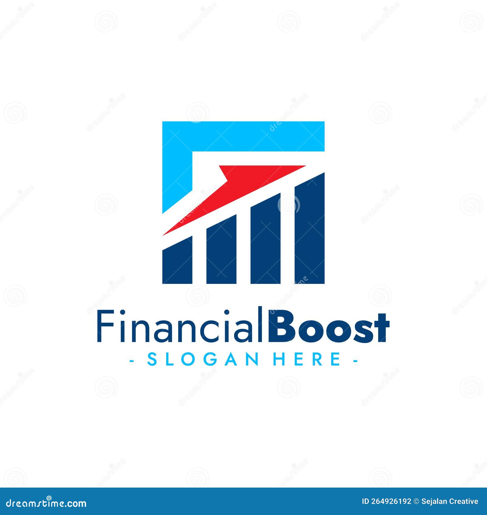 Financial Boost Logo Vector Stock Vector - Illustration of icon, market ...