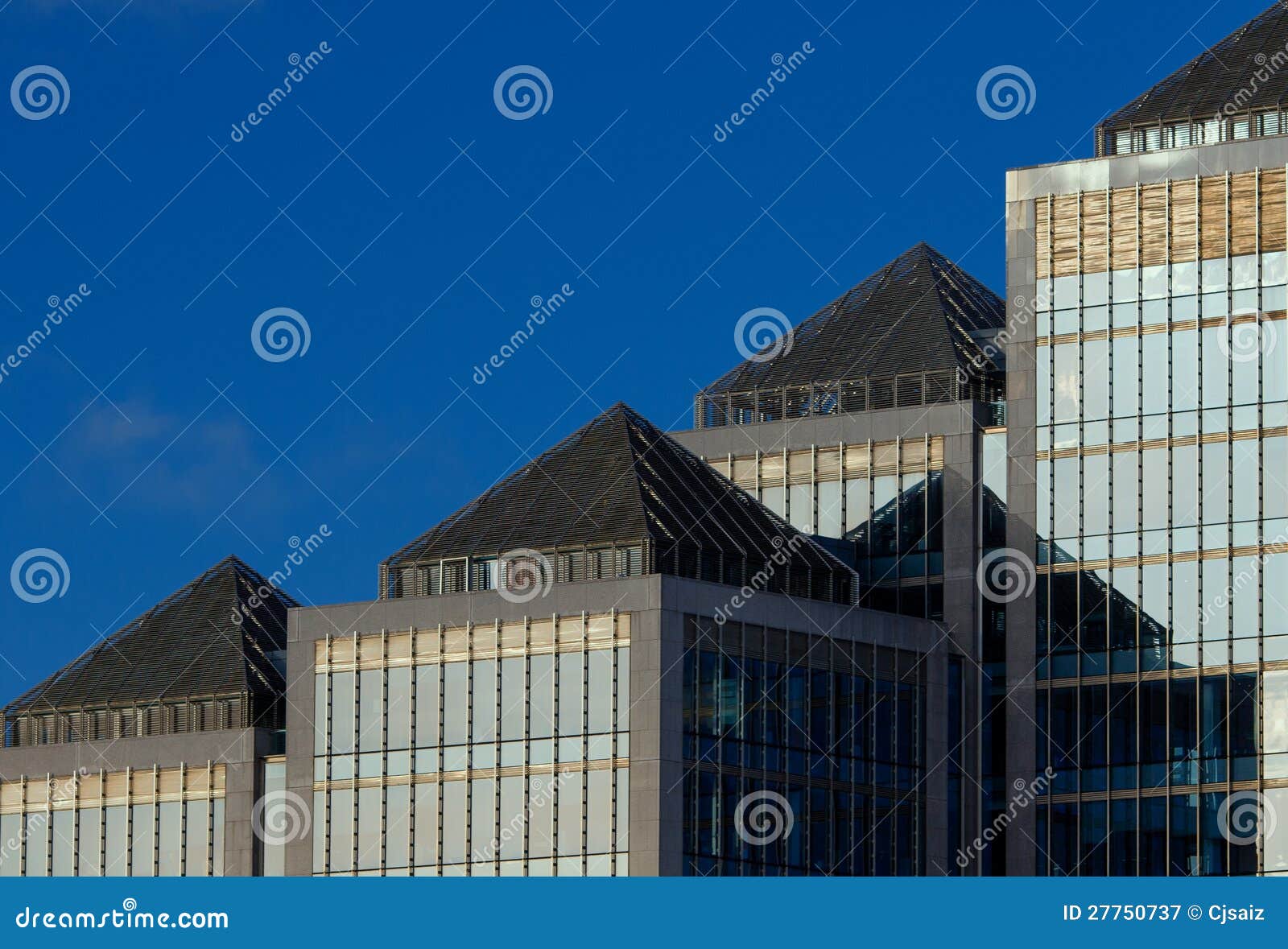 Financial buildings stock image. Image of illuminated - 27750737