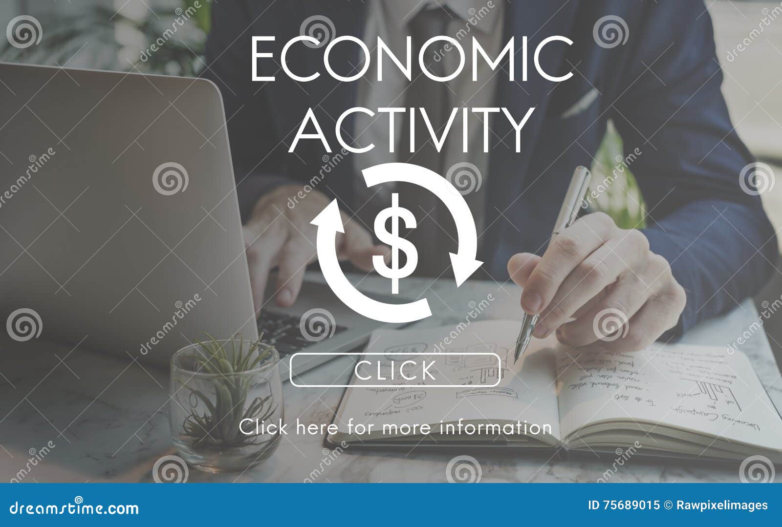 Financial Business Economics Cycle Concept Stock Image - Image of ...