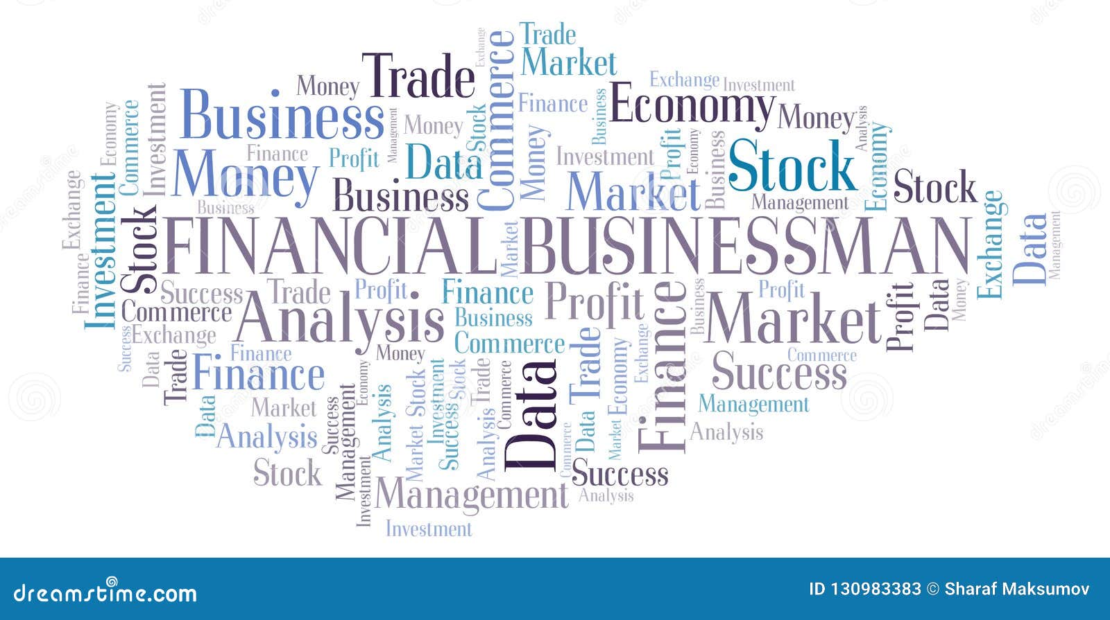 3d Businessman And The Word Marketing On A Futuristic Background Stock ...