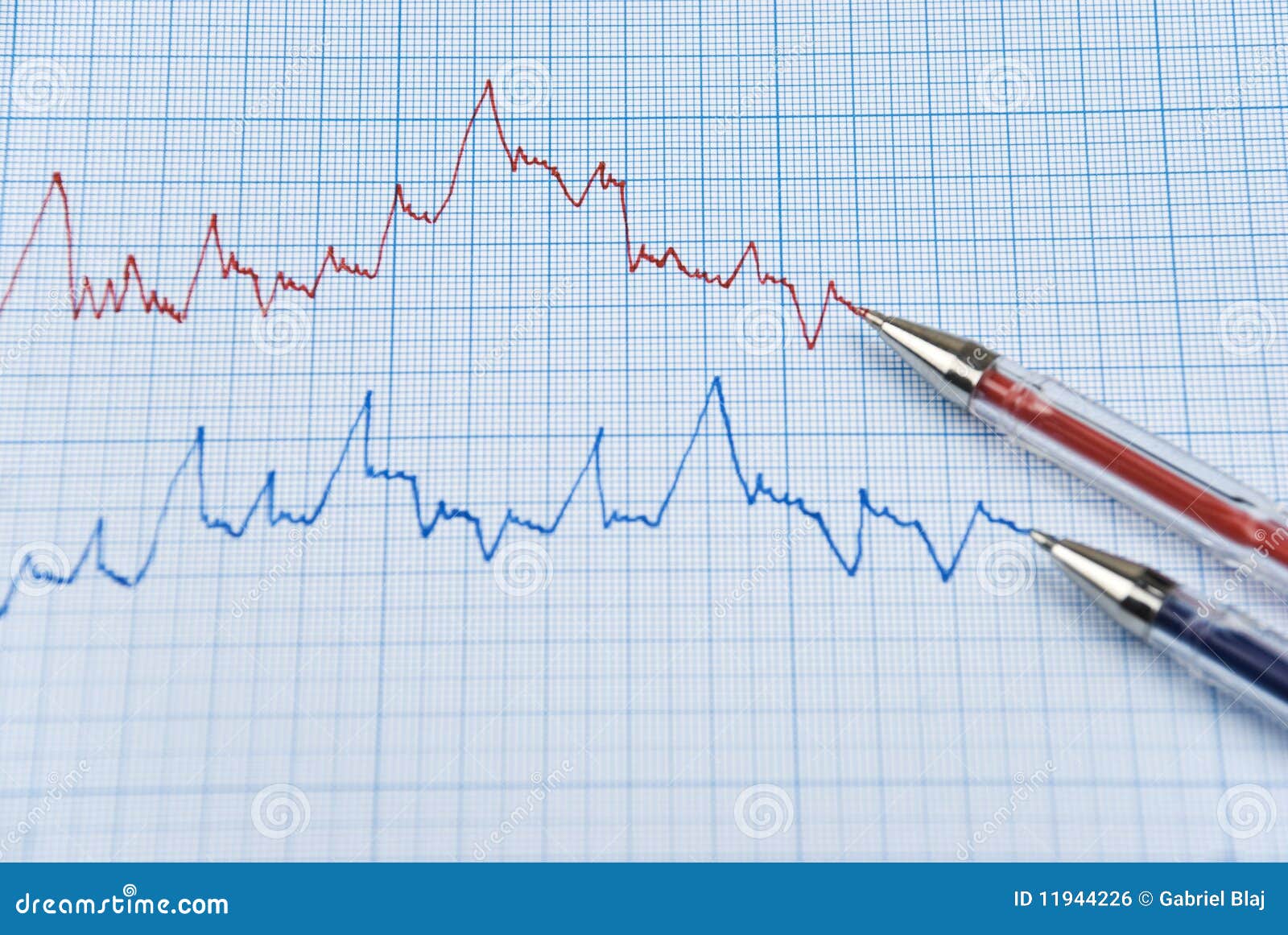 Financial chart stock photo. Image of document, diagrammatic - 11944226