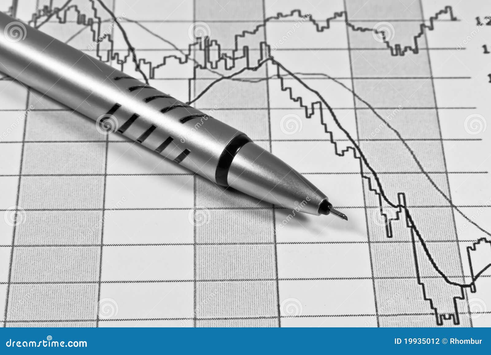 Financial chart stock photo. Image of financial, global - 19935012