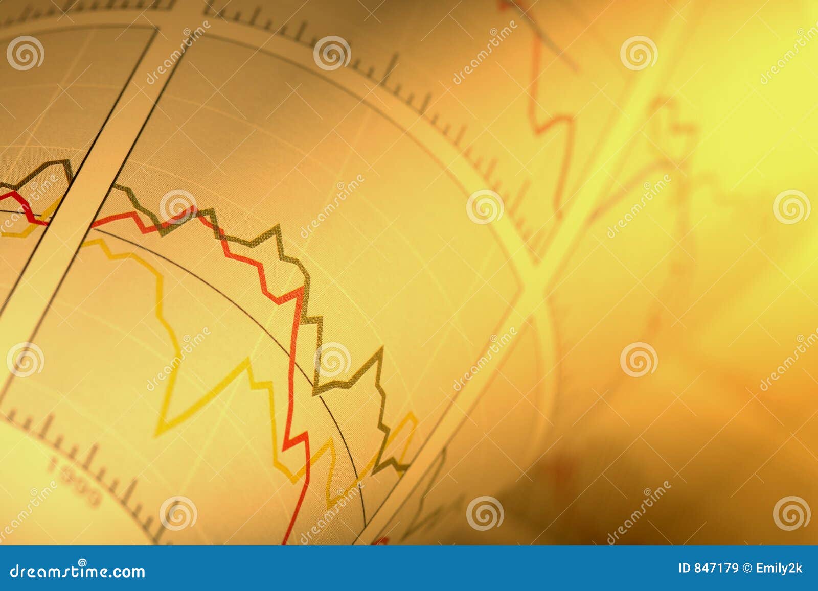 Financial Chart stock image. Image of money, golden, financial - 847179