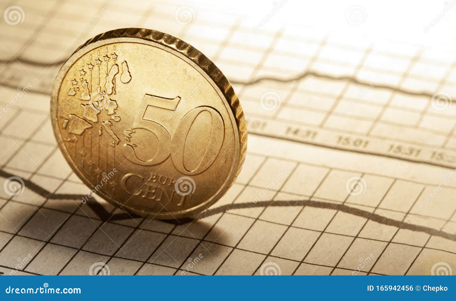 Financial Chart. Diagram of Making Money with Gold Coins Stock Photo - Image of dollar, symbol ...