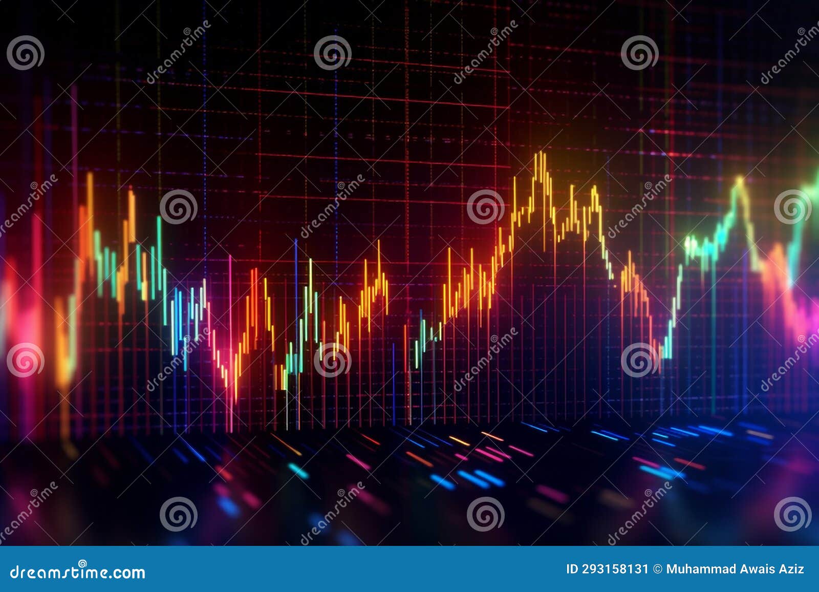 Financial Chart Suitable for Financial Investment Concept - Ai ...