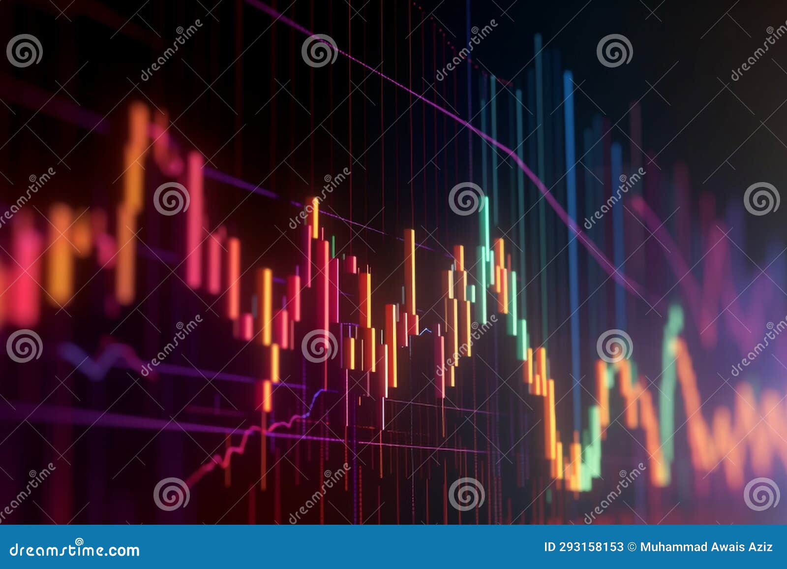 Financial Chart Suitable for Financial Investment Concept - Ai ...