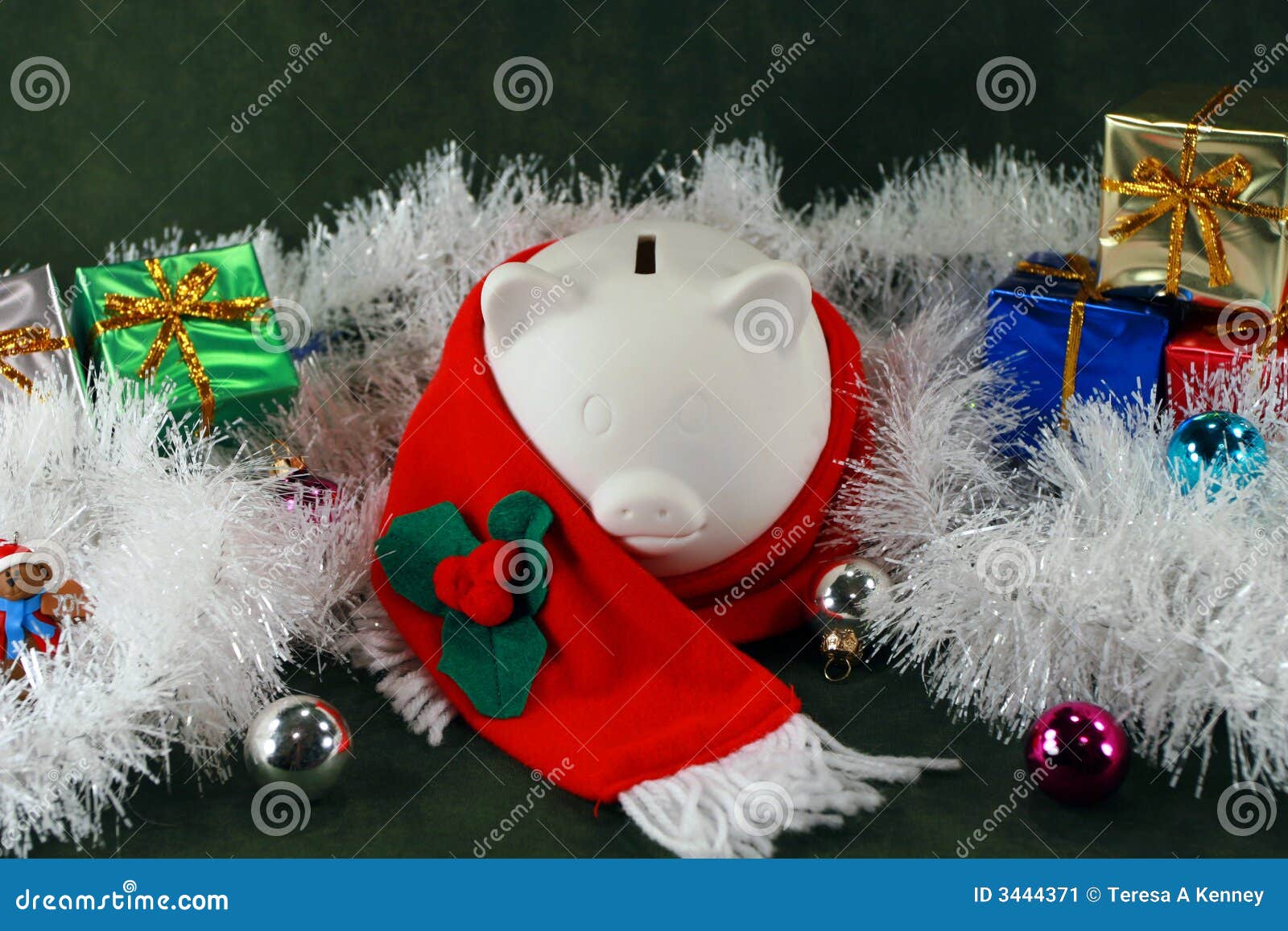 Financial Christmas Season stock image. Image of presents - 3444371