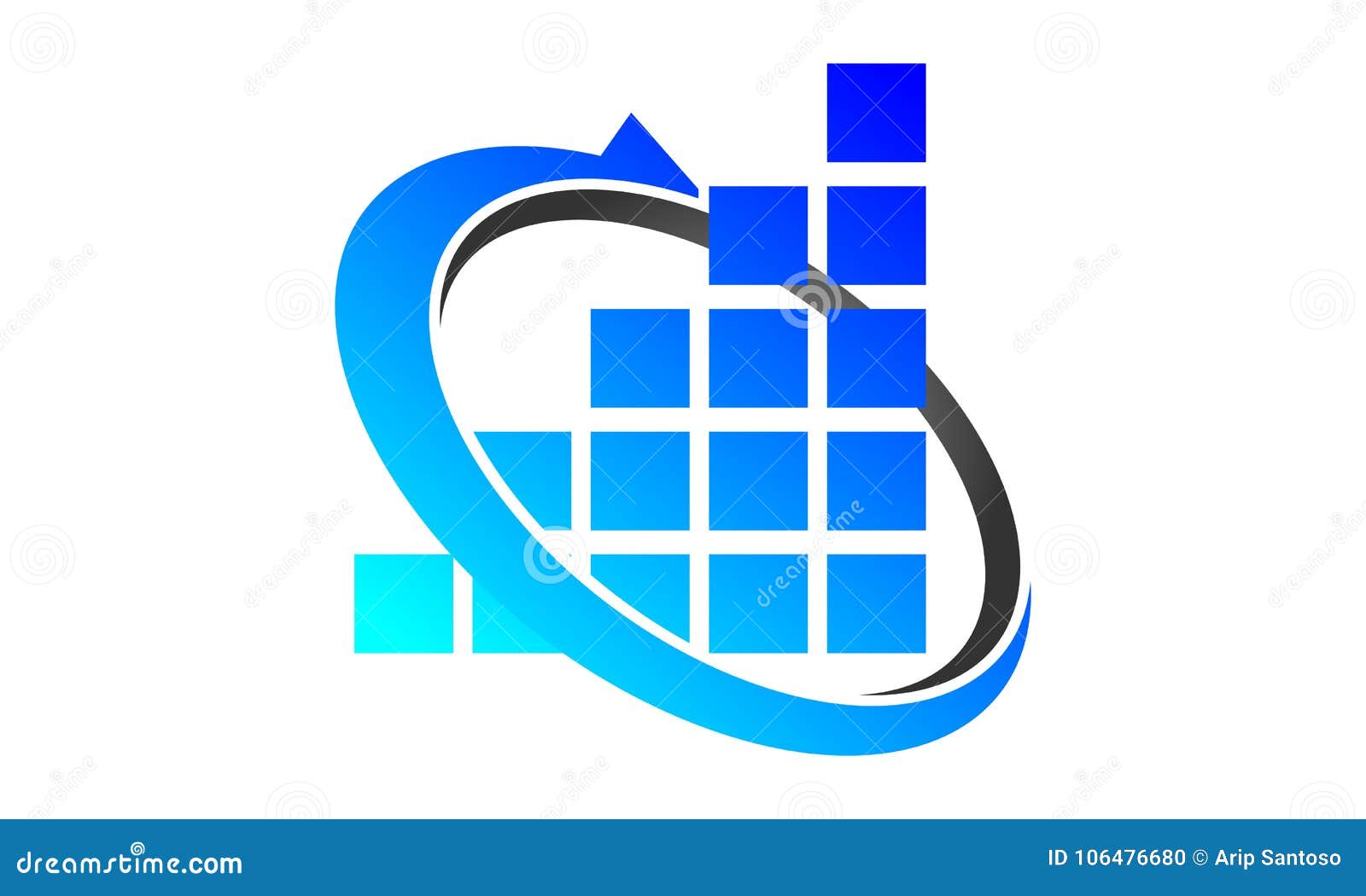 Financial Coaching Logo Design Template Stock Vector - Illustration of ...