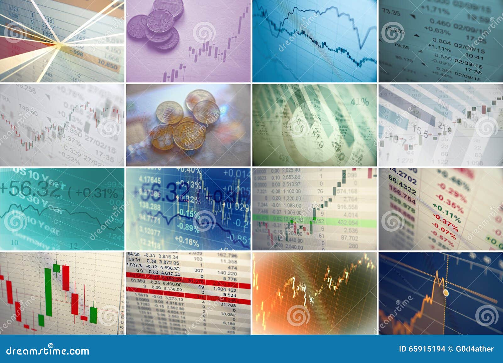 Financial collage stock illustration. Illustration of paper - 65915194