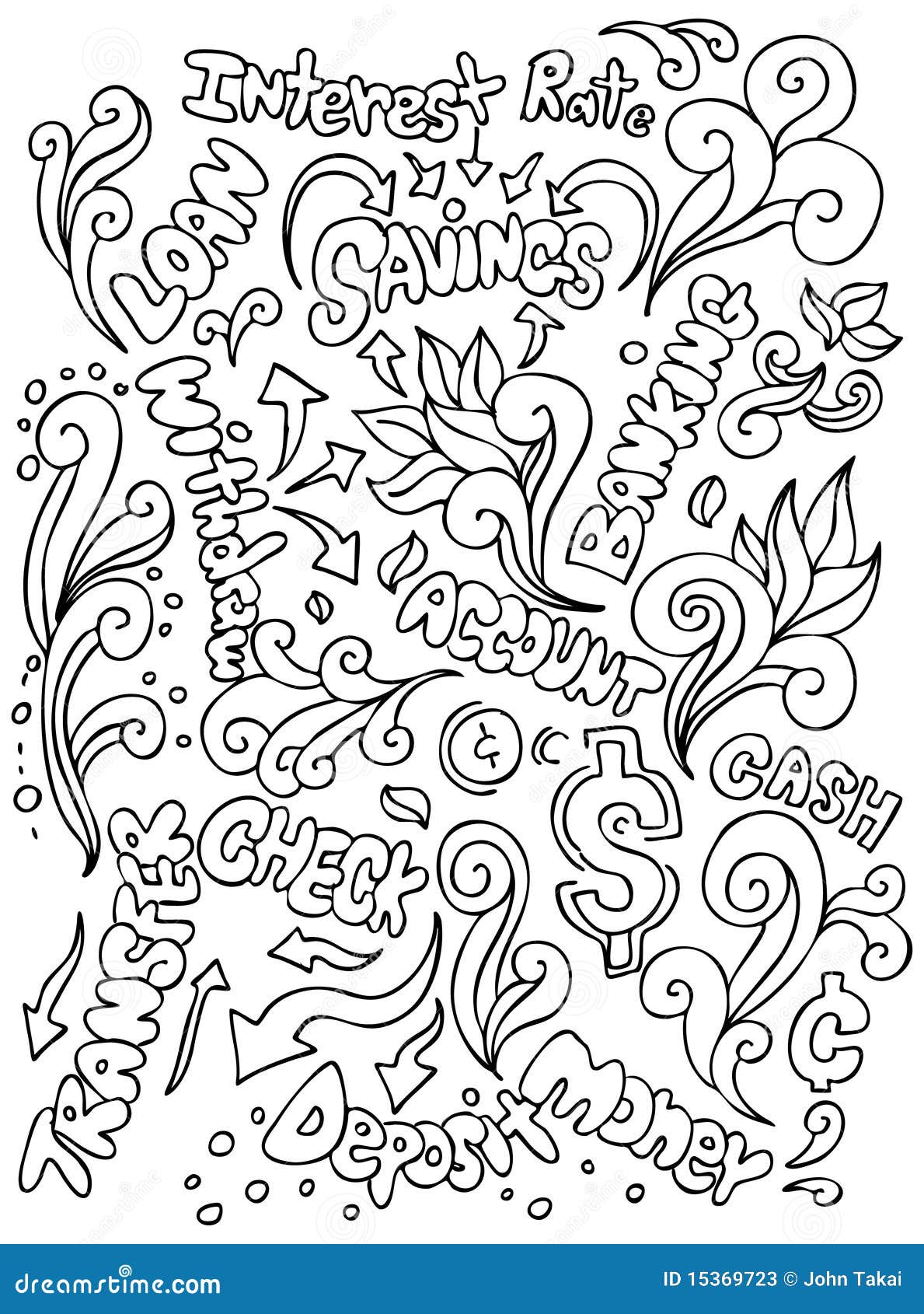 Collage With Words And Images, Inspired By The Fleeting Nature Of Time ...