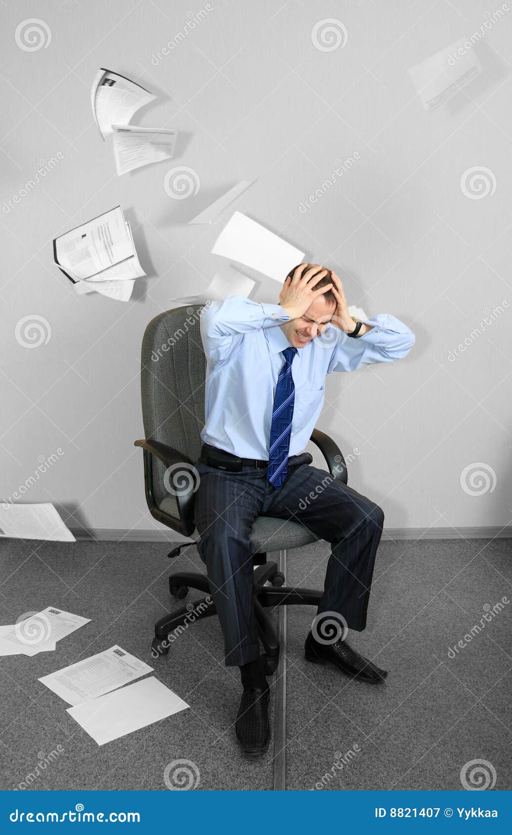 Financial collapse. stock image. Image of collapse, worker - 8821407