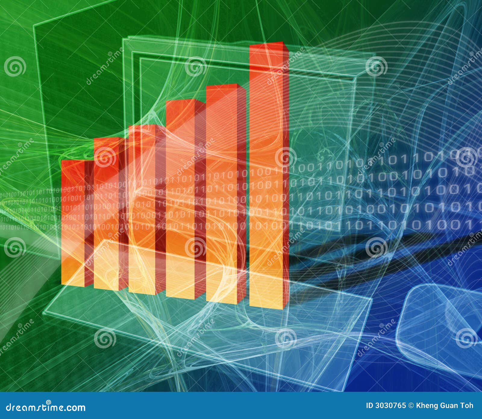 Financial computing stock illustration. Illustration of accounting ...