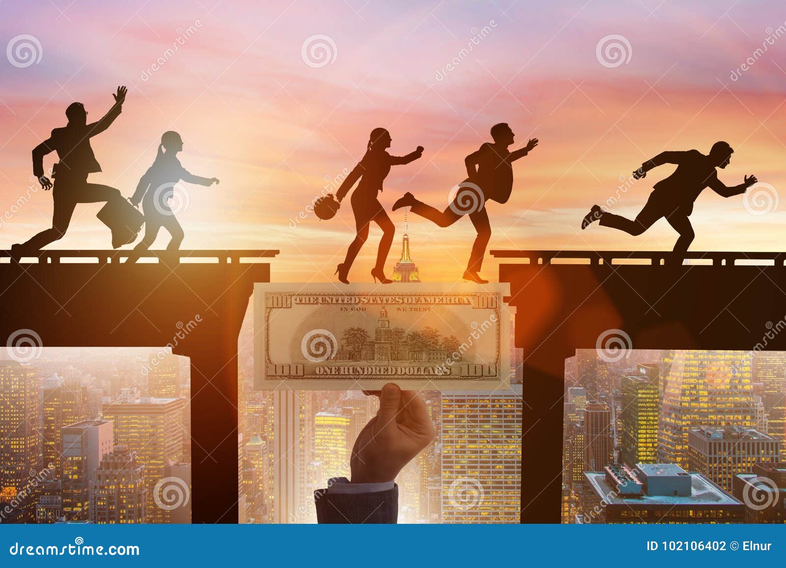 The Financial Concept Crossing Dollar Bridge Stock Photo - Image of ... The Financial Concept Crossing Dollar Bridge Stock Photo - Image of ...