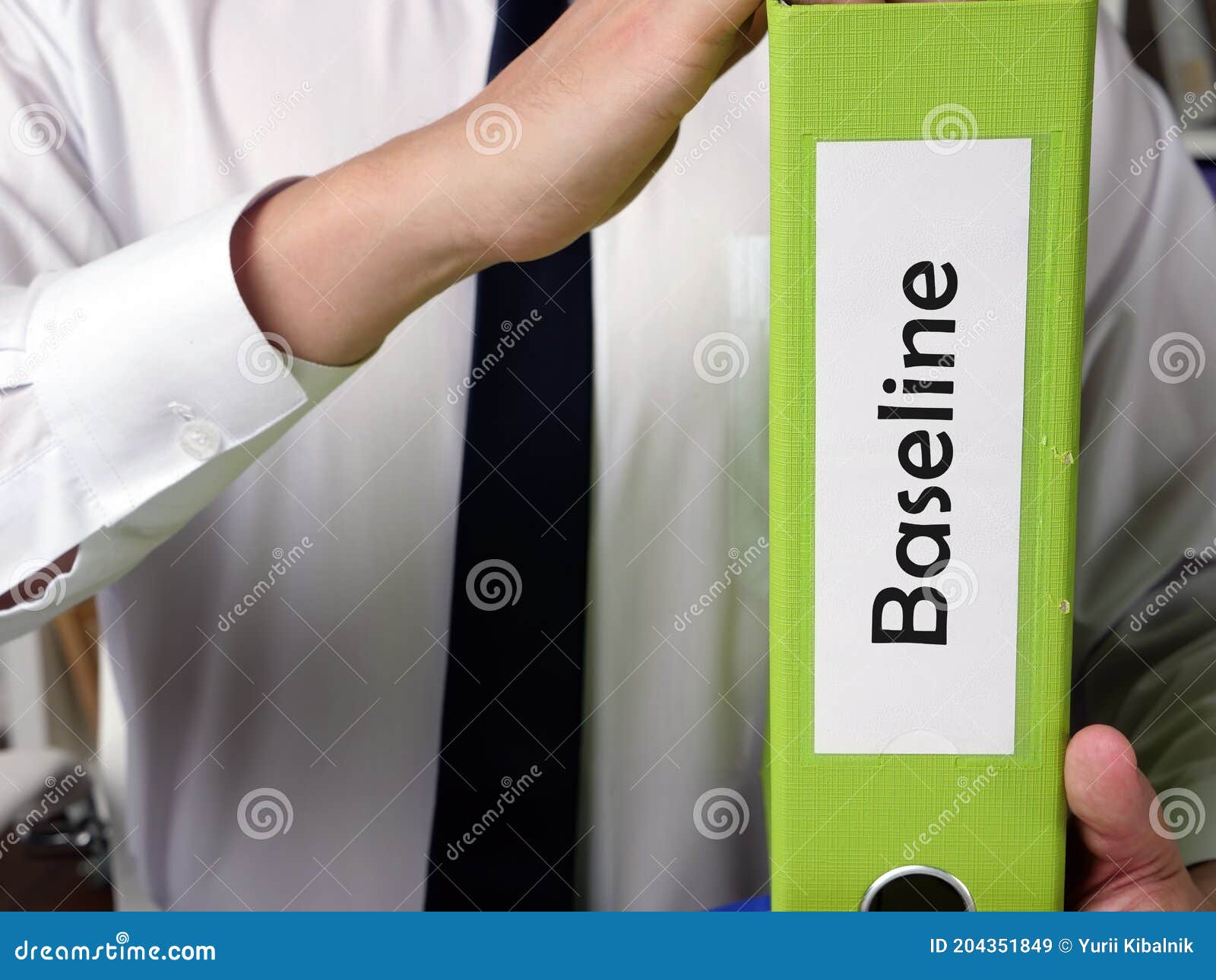 Financial Concept Meaning Baseline with Phrase on the Sheet Stock Image ...