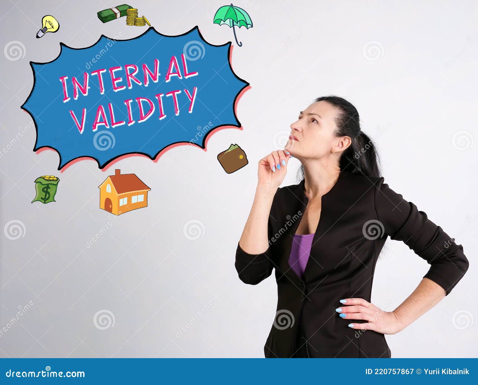 Internal Validity Write On A Book Isolated On Office Desk Royalty-Free ...