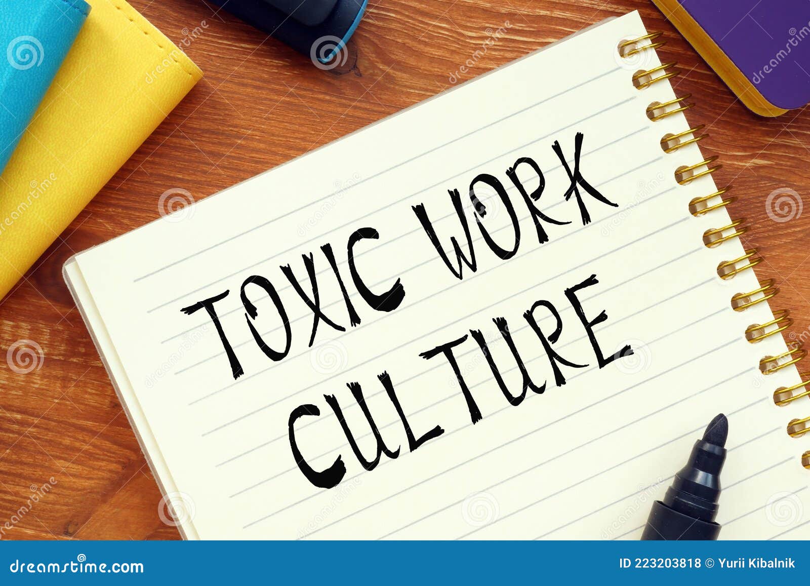 Financial Concept about TOXIC WORK CULTURE Question Marks with Phrase ...