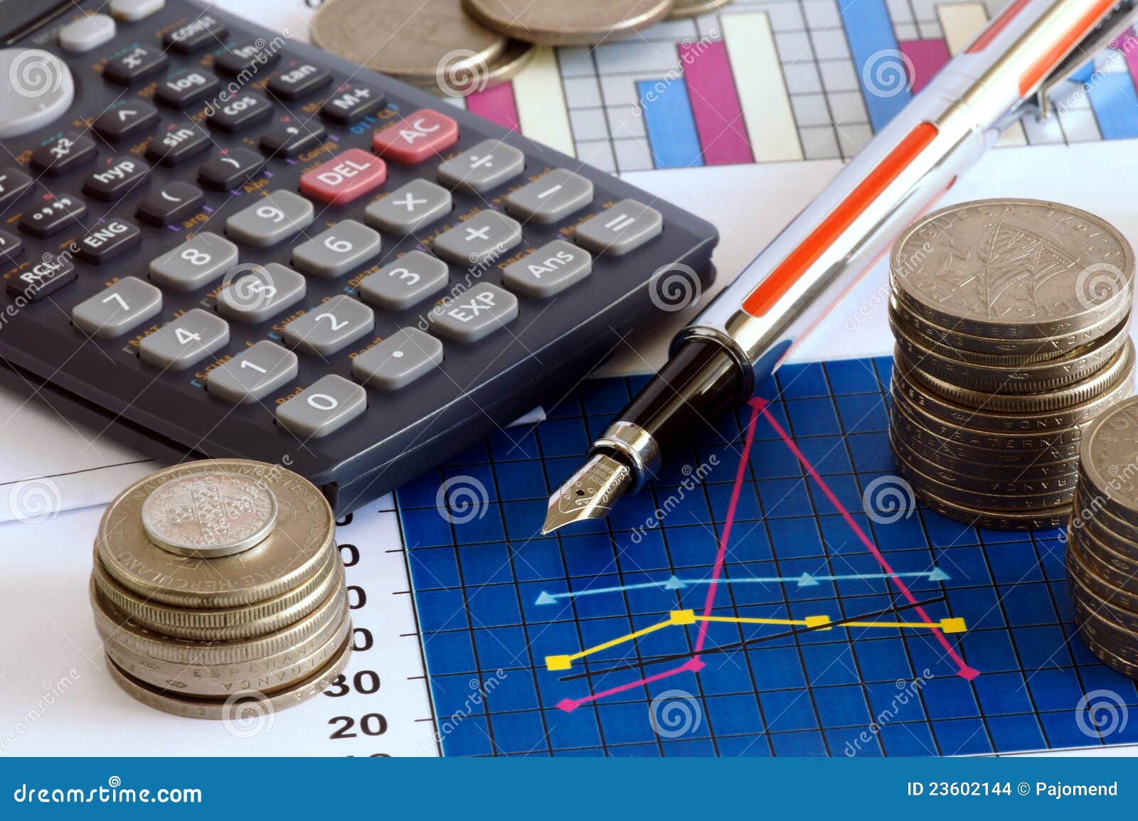 Financial data stock photo. Image of analyzing, document - 23602144