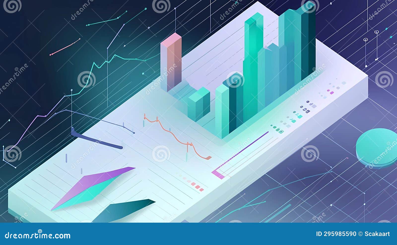 Financial Data Analytics: Graphs and Charts in Business Stock ...