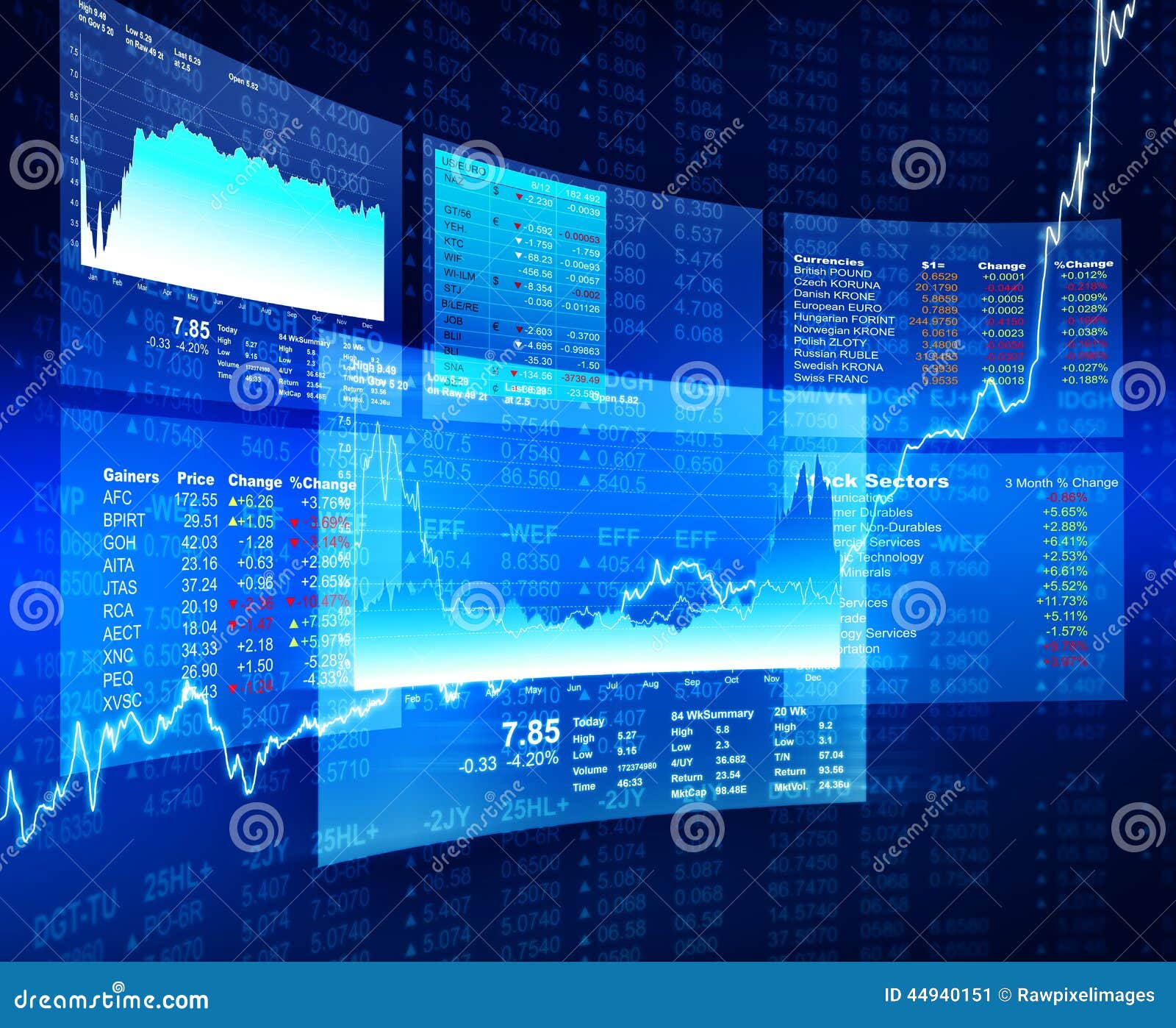 Blue Financial Backgrounds Stock Illustrations – 2,748 Blue Financial ...