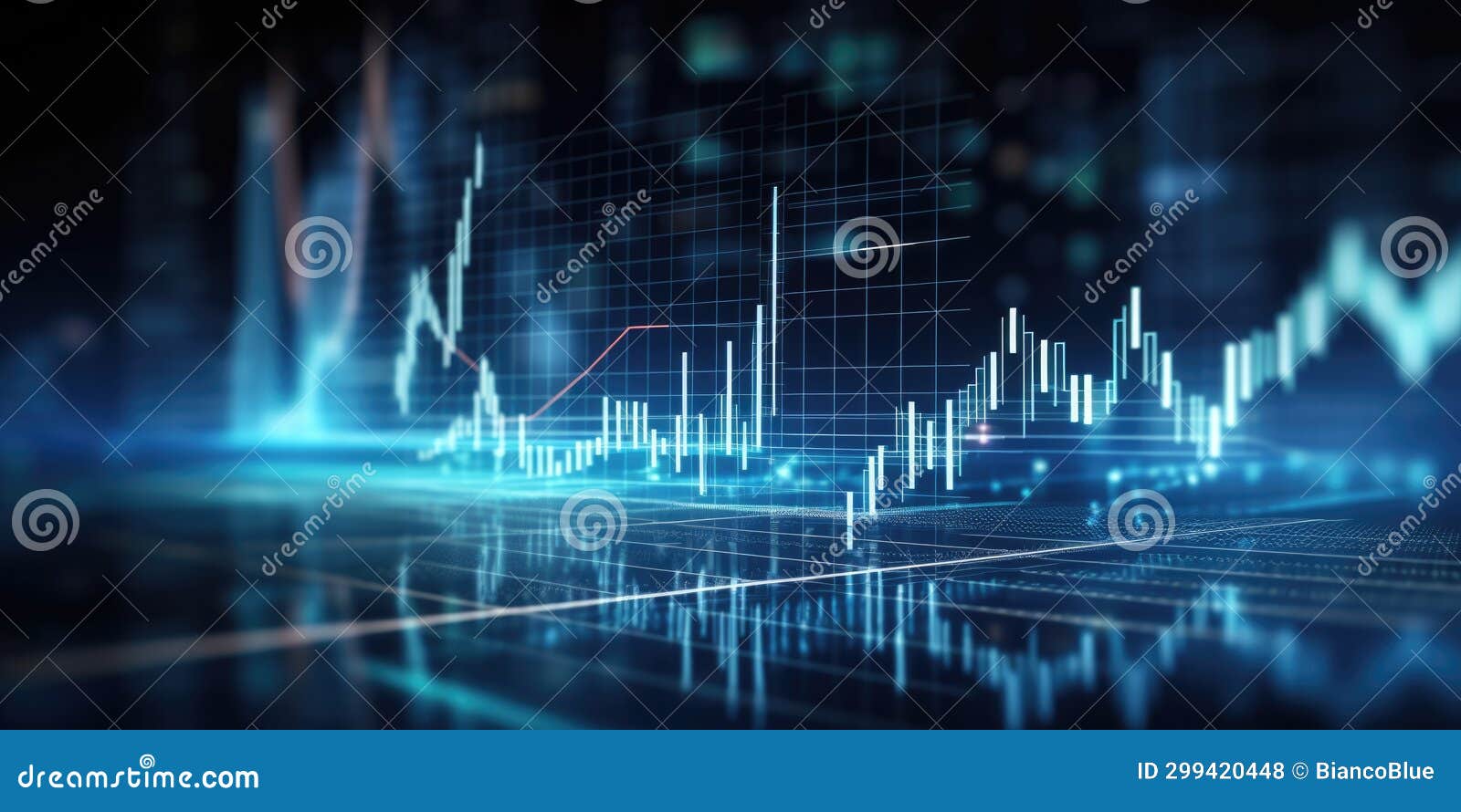 Financial Data Graph Chart Report Statistic Marketing Research ...
