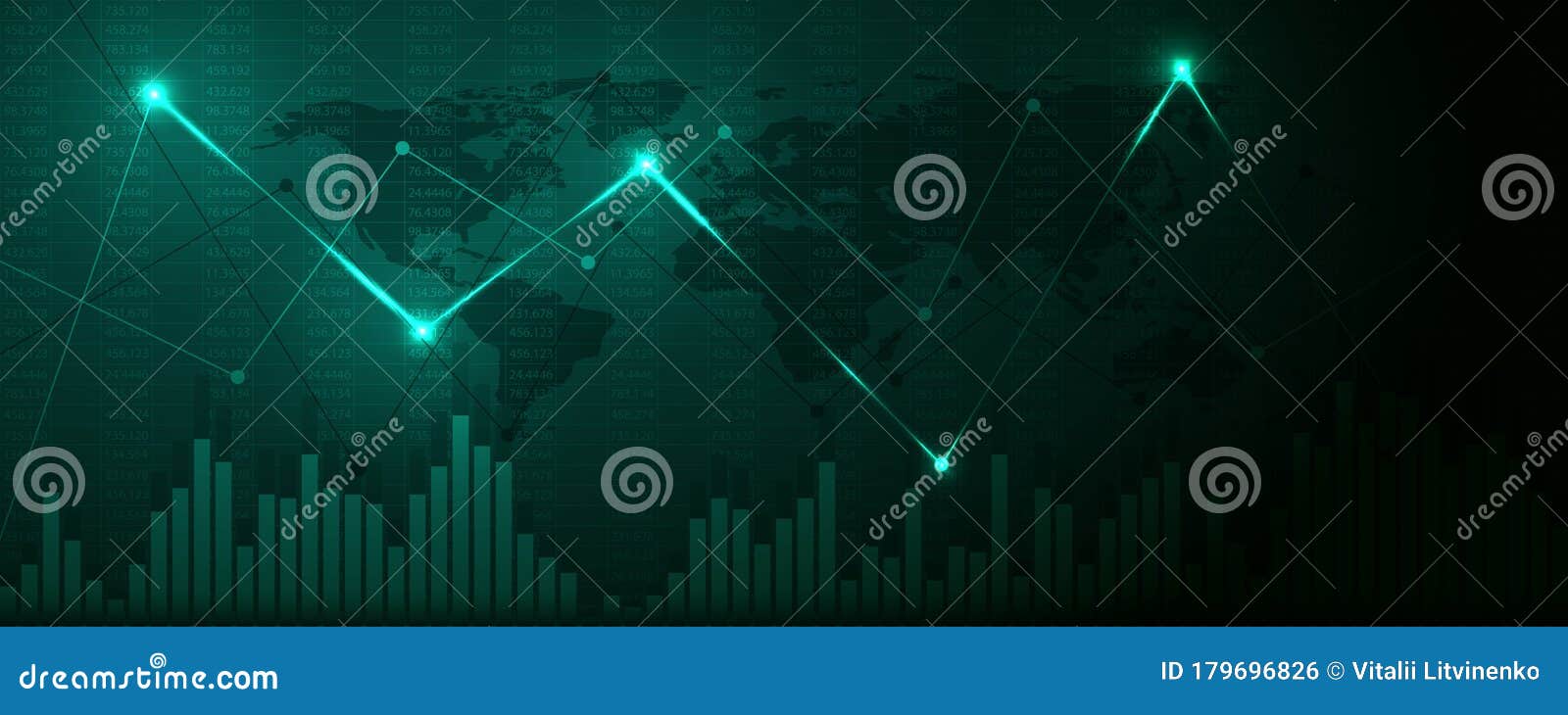 Graph Chart Abstract Background Stock Illustrations – 151,089 Graph ...