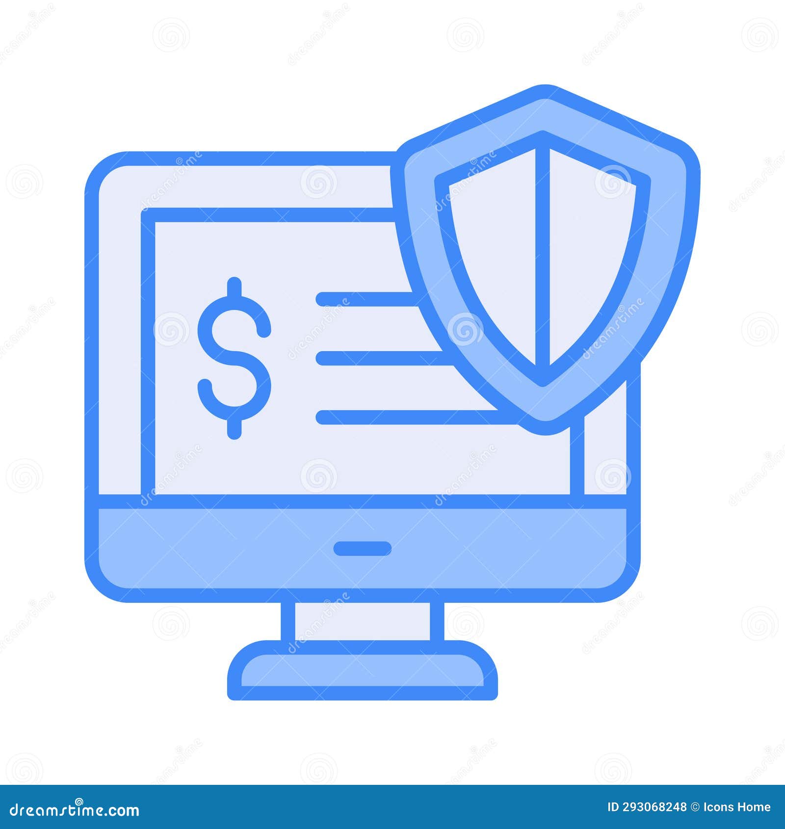 Financial Data Security, Bank Account Protection, Secure Money Vector ...