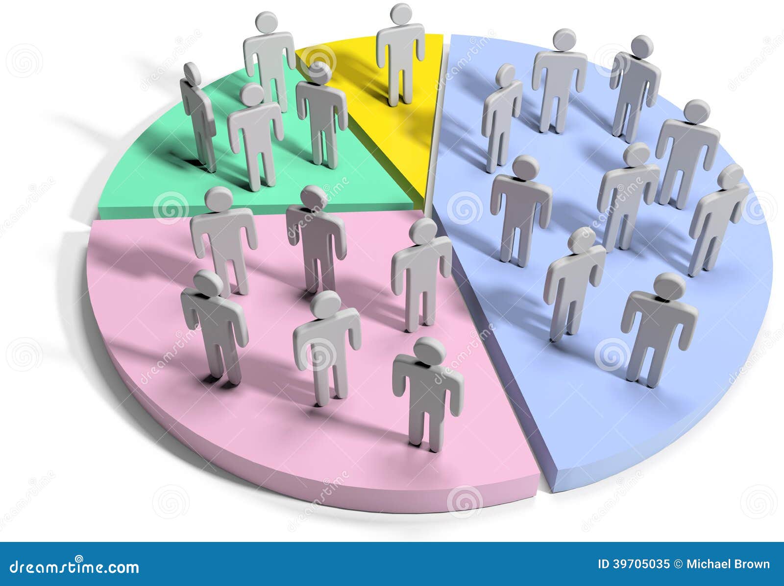 Financial Data Statistics Business People Stock Illustration ...