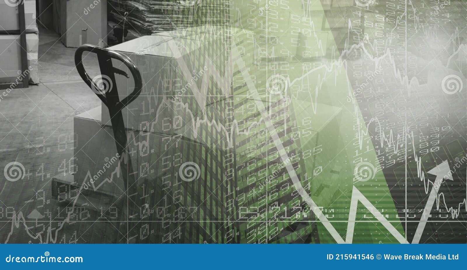 Financial Data and Statistics Graphs Processing Over Warehouse, Finance ...