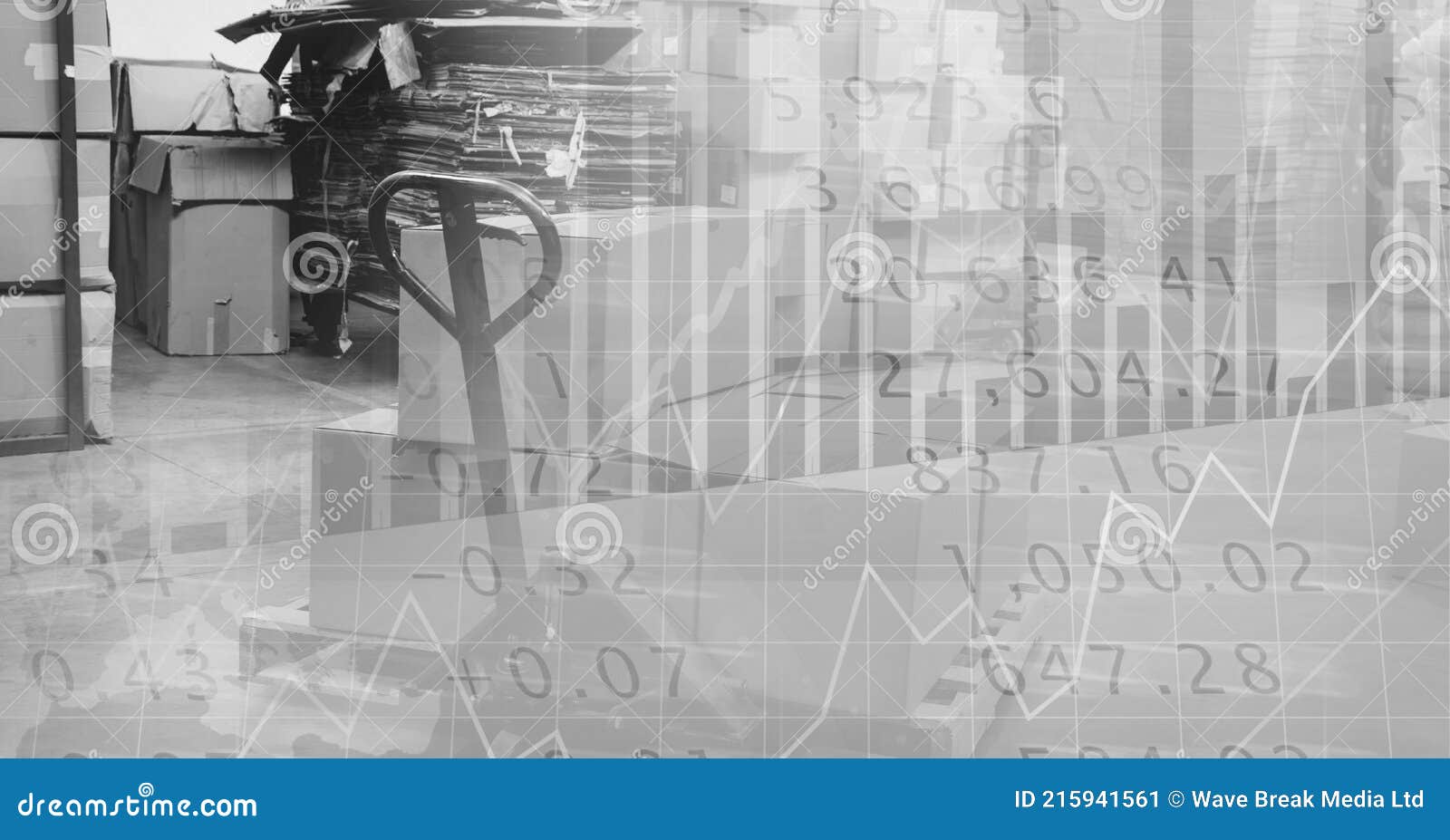 Financial Data and Statistics Graphs Processing Over Warehouse, Finance ...