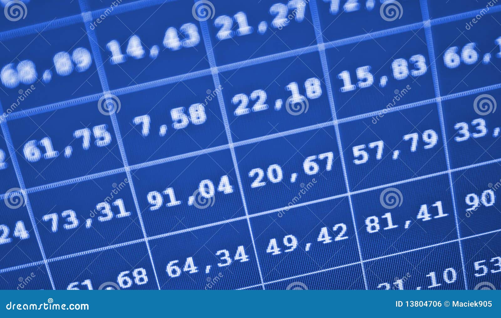 Financial Data- Stock Exchange Stock Photo - Image of exchange, company ...