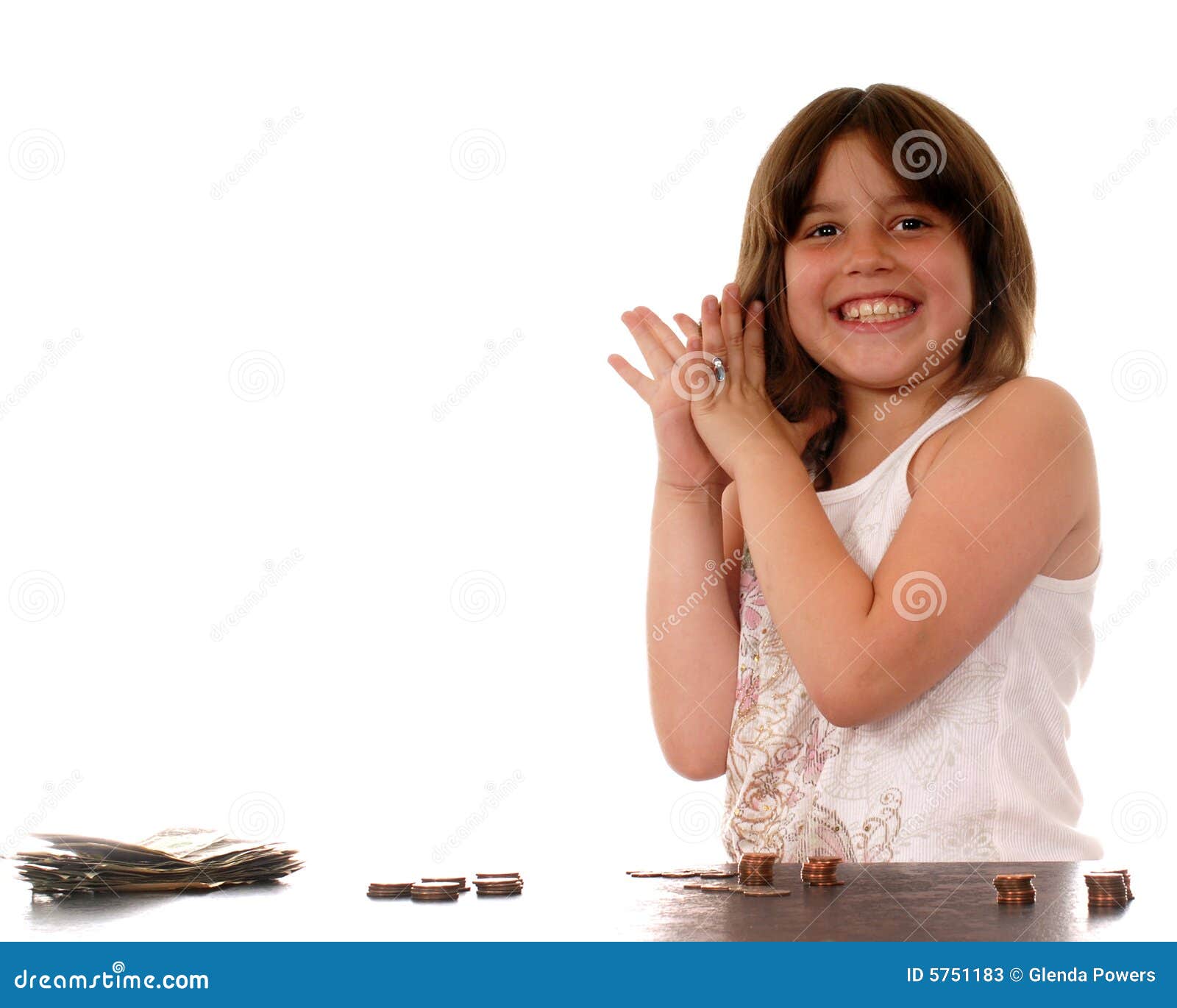 Financial Delight stock image. Image of counting, money - 5751183