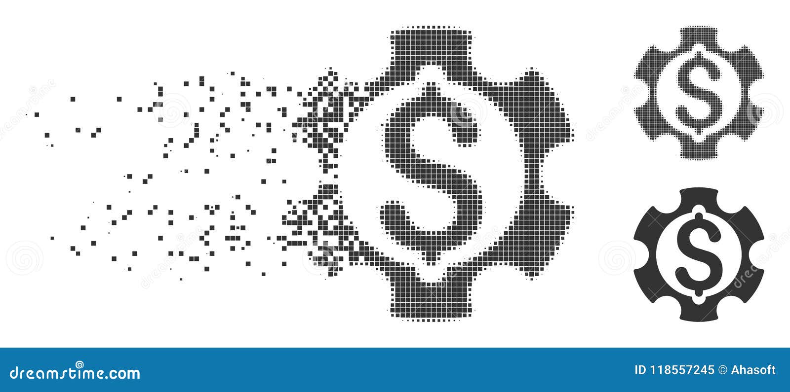 Financial Development Moving Pixel Halftone Icon Stock Vector ... Financial Development Moving Pixel Halftone Icon Stock Vector ...