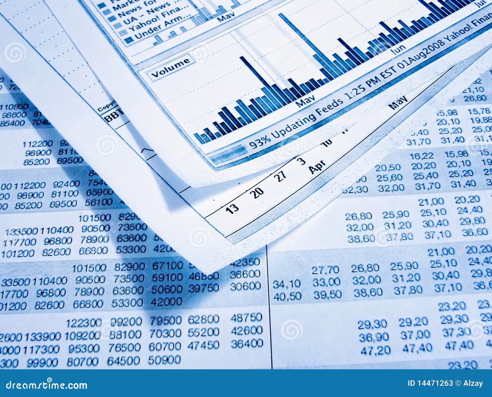 Financial diagram stock image. Image of blue, bank, calculating - 14471263