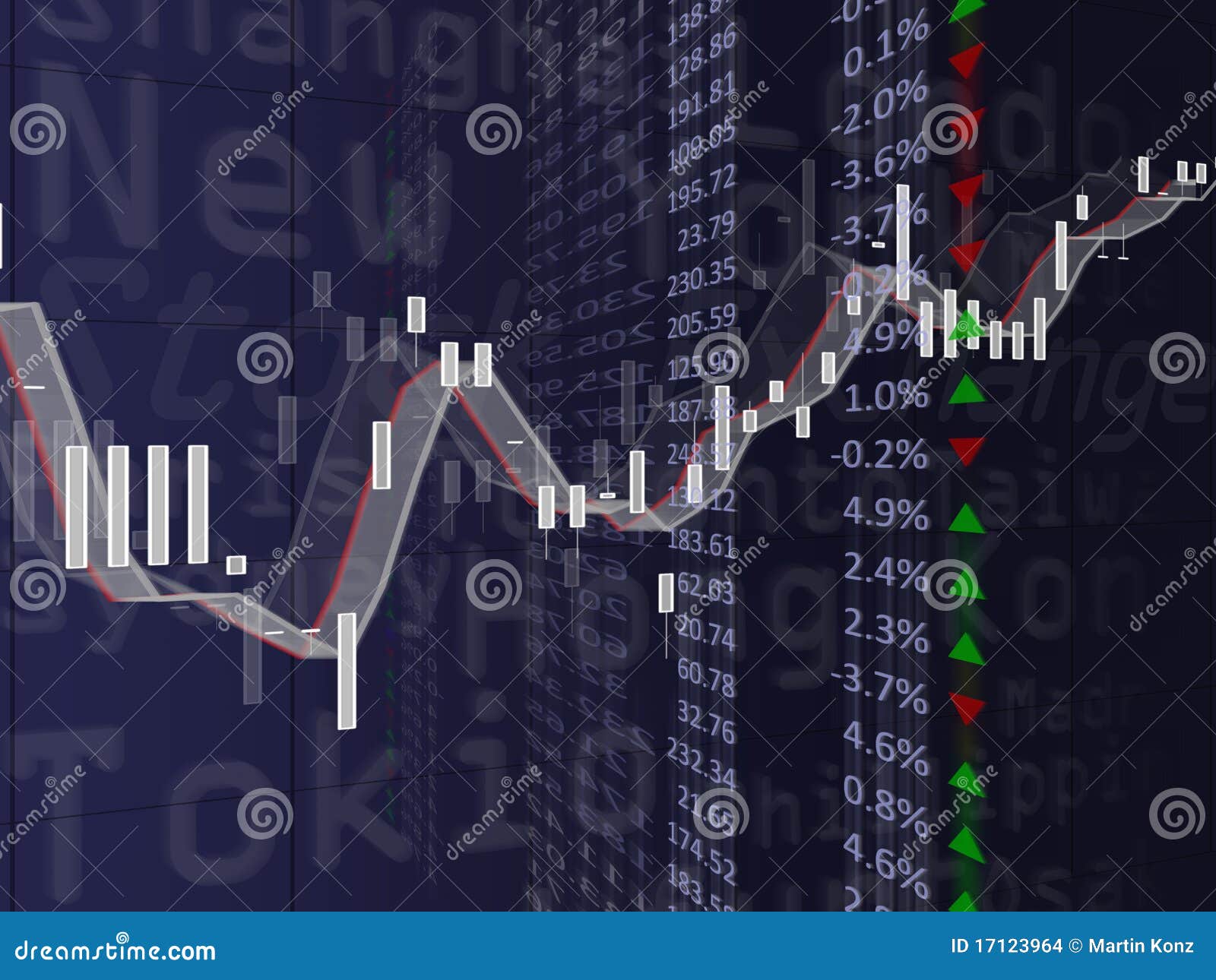 Financial Diagram stock illustration. Illustration of currency - 17123964