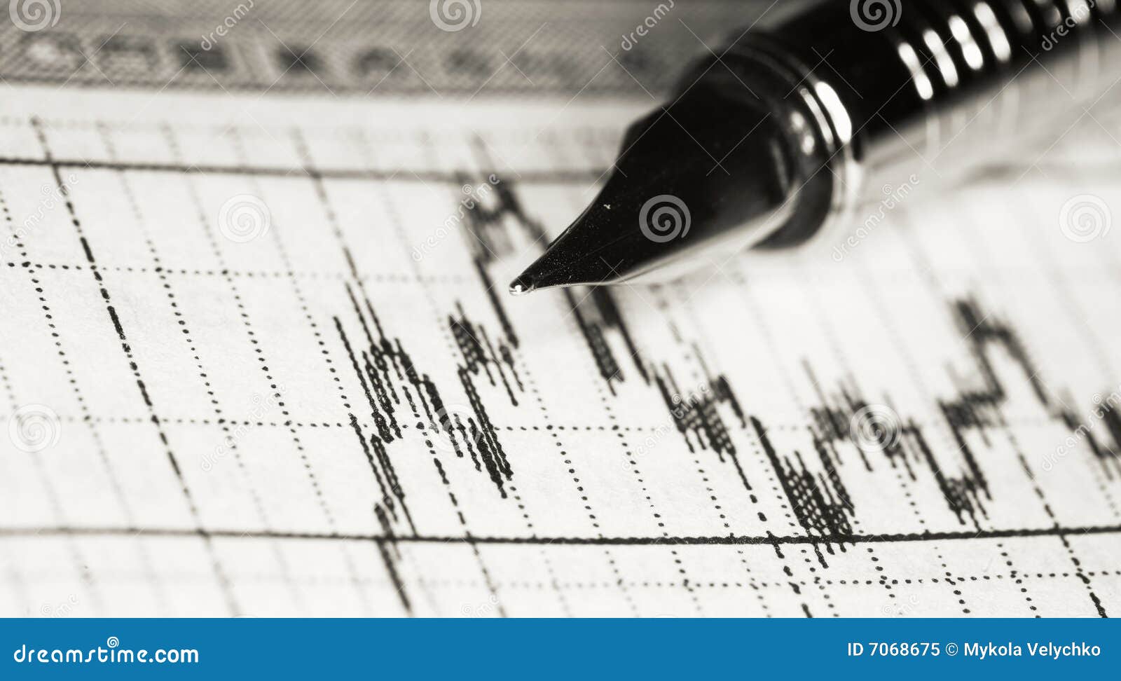 Financial diagram stock image. Image of chart, business - 7068675