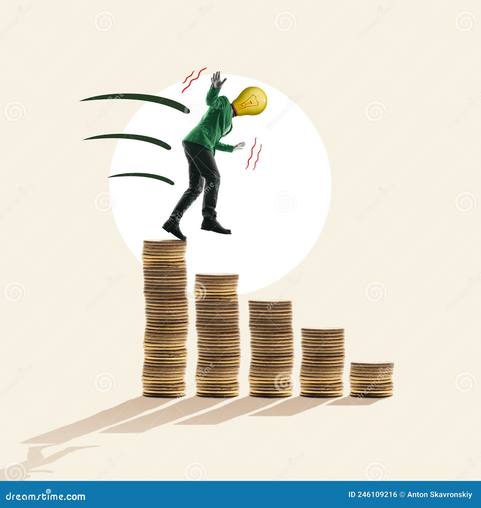 Financial Difficulties. Concept Stock Photo - Image of finance, crisis ...