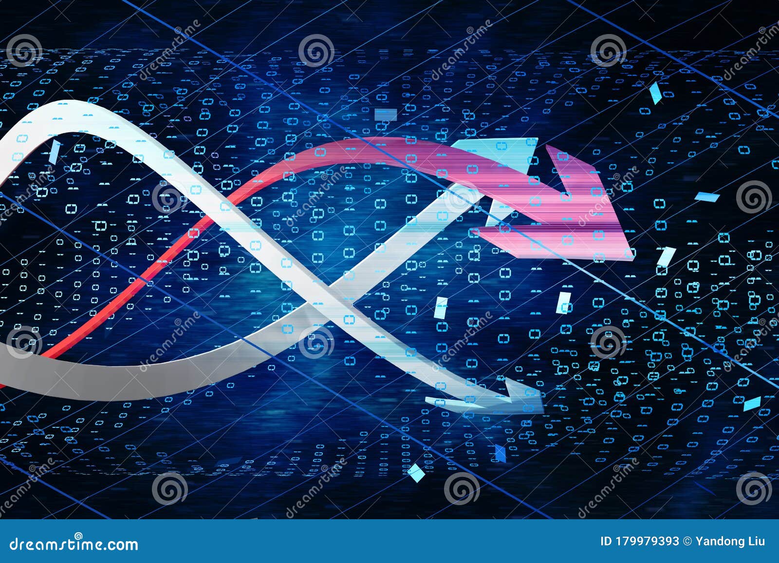 Technology Arrow, Technological Innovation and Future Technology Stock ...