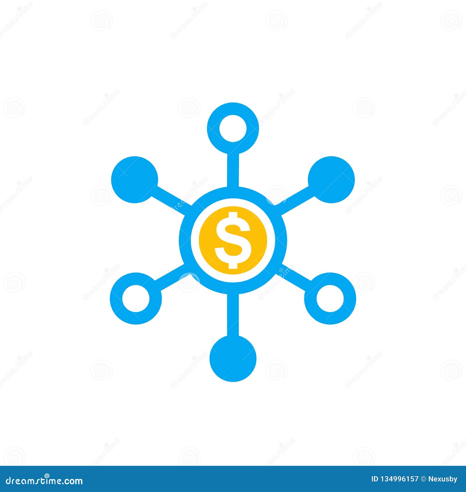 Financial Diversification, Budget Plan, Circle Diagram, Money Bag ...
