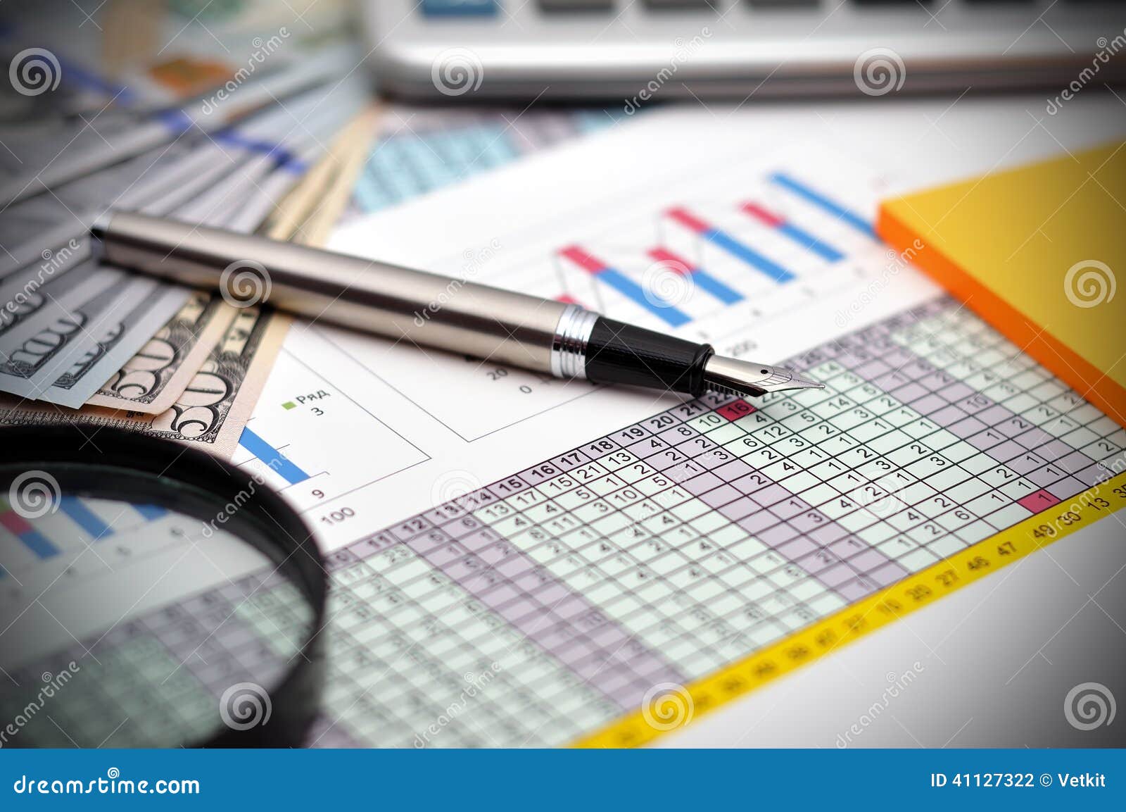 Financial documents stock photo. Image of fund, information - 41127322