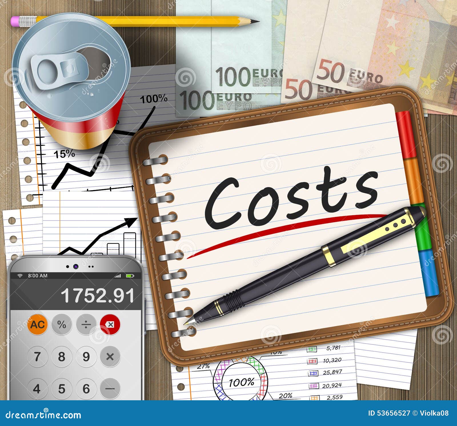 Financial Expenses, Falling Coins In Hole, Finance Loss, Wasting Money ...