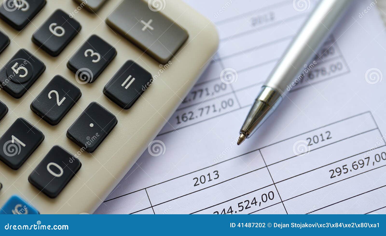 Financial figures stock photo. Image of finances, analytical - 41487202