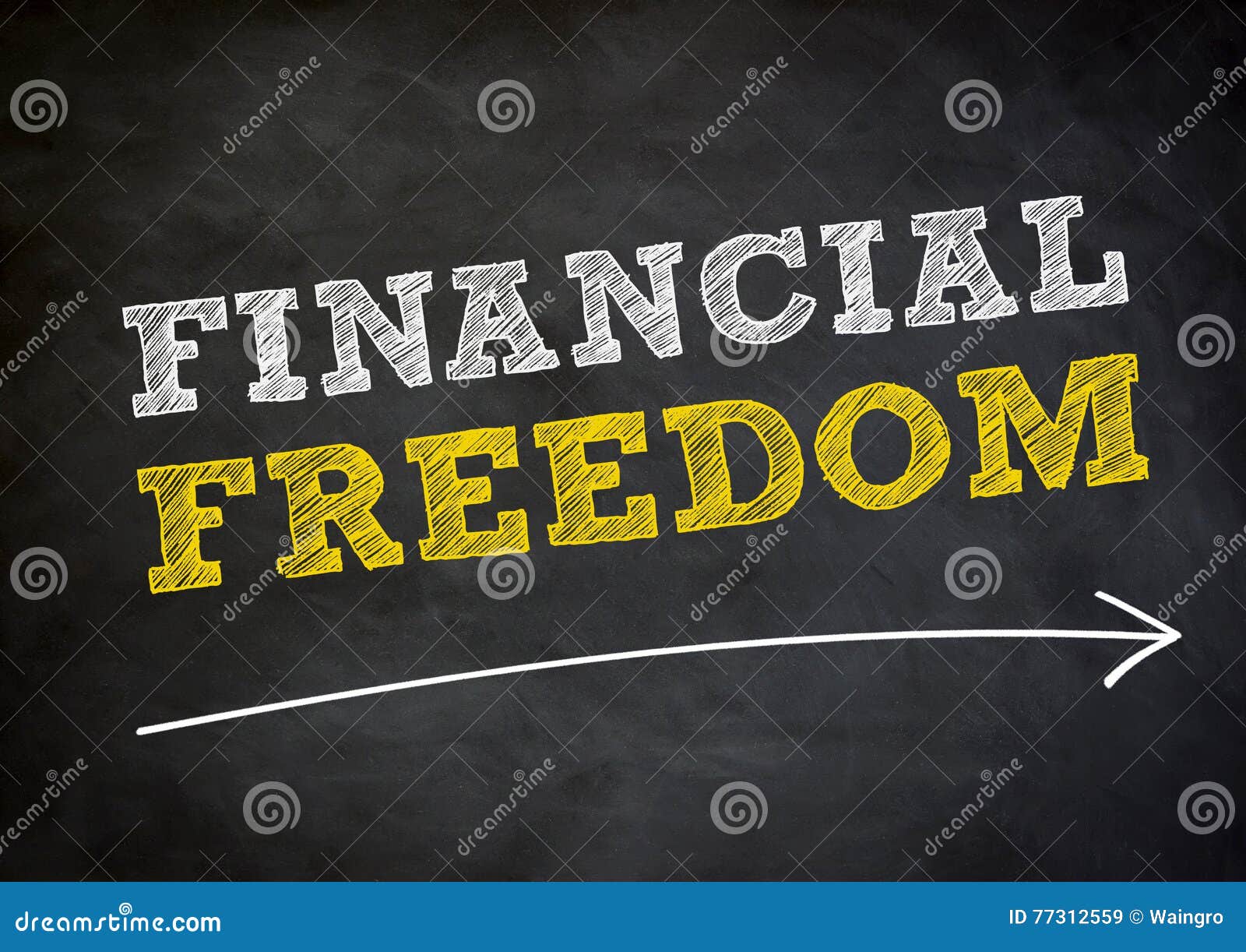 Financial freedom stock image. Image of banking, independent - 77312559