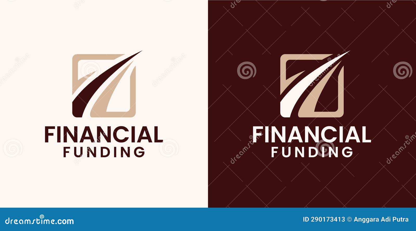 Financial Funding Logo Design Inspirations Stock Vector - Illustration ...